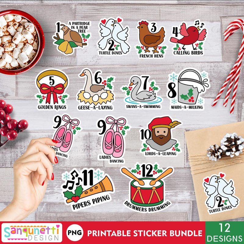 12 Days of Christmas - Etsy
