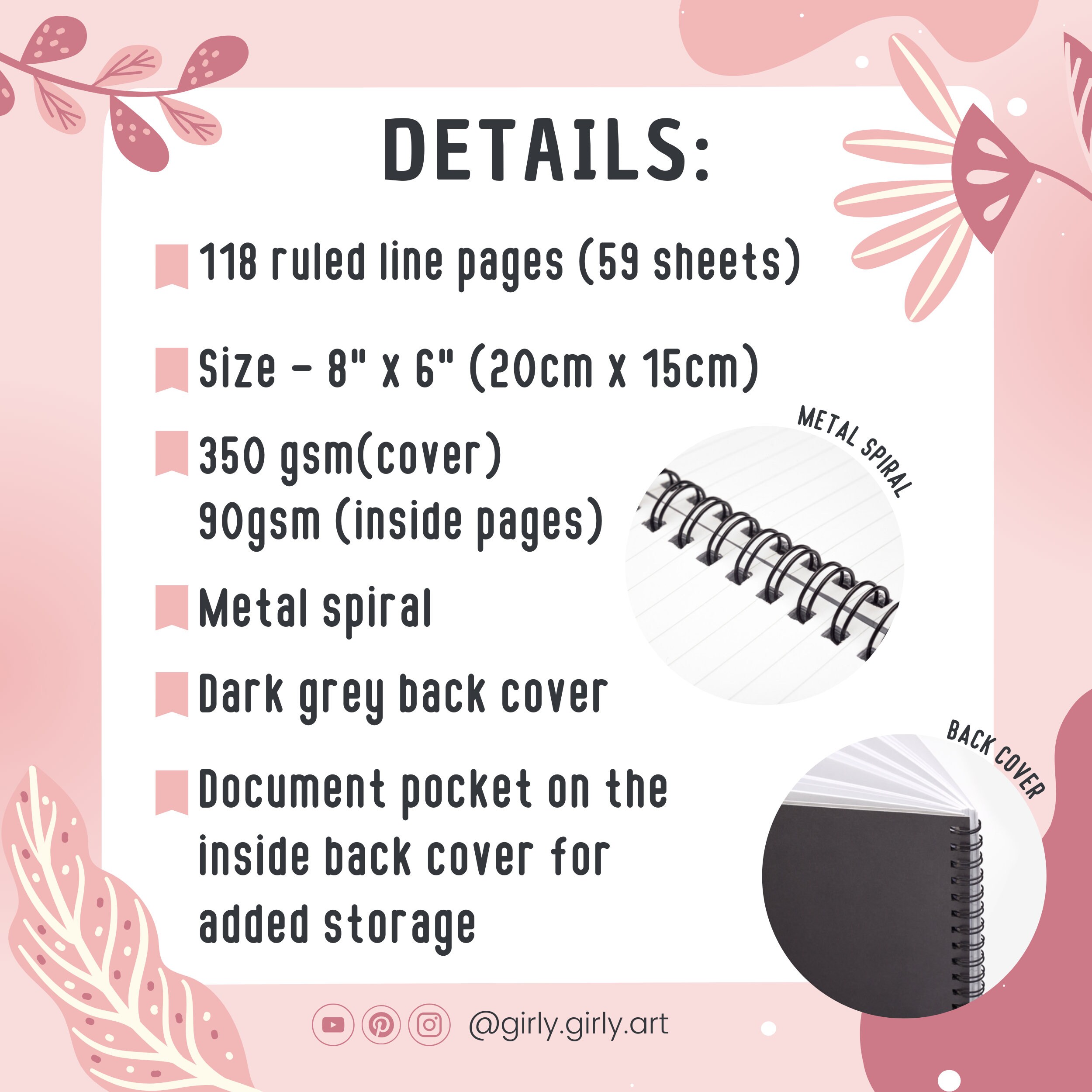 CUSTOM Rengoku Notebook Demon Slayer Notebook Kimetsu Notebook Gift for ...