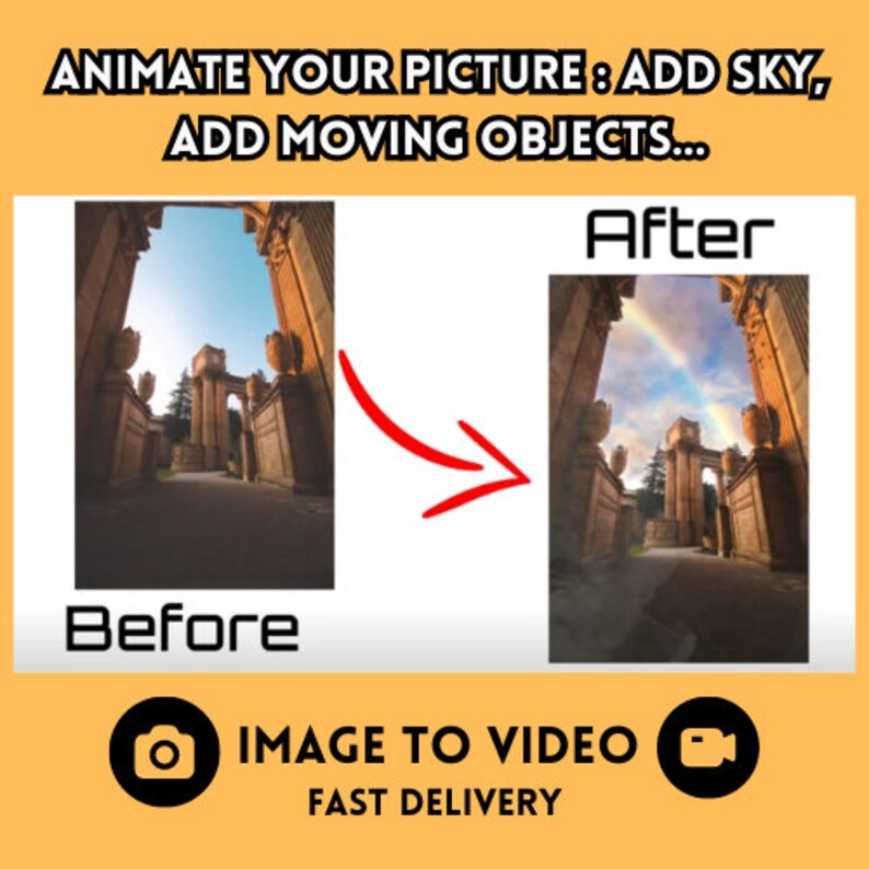 Create Moving Picture From Still Image, Animate Picture, Real Estate ...