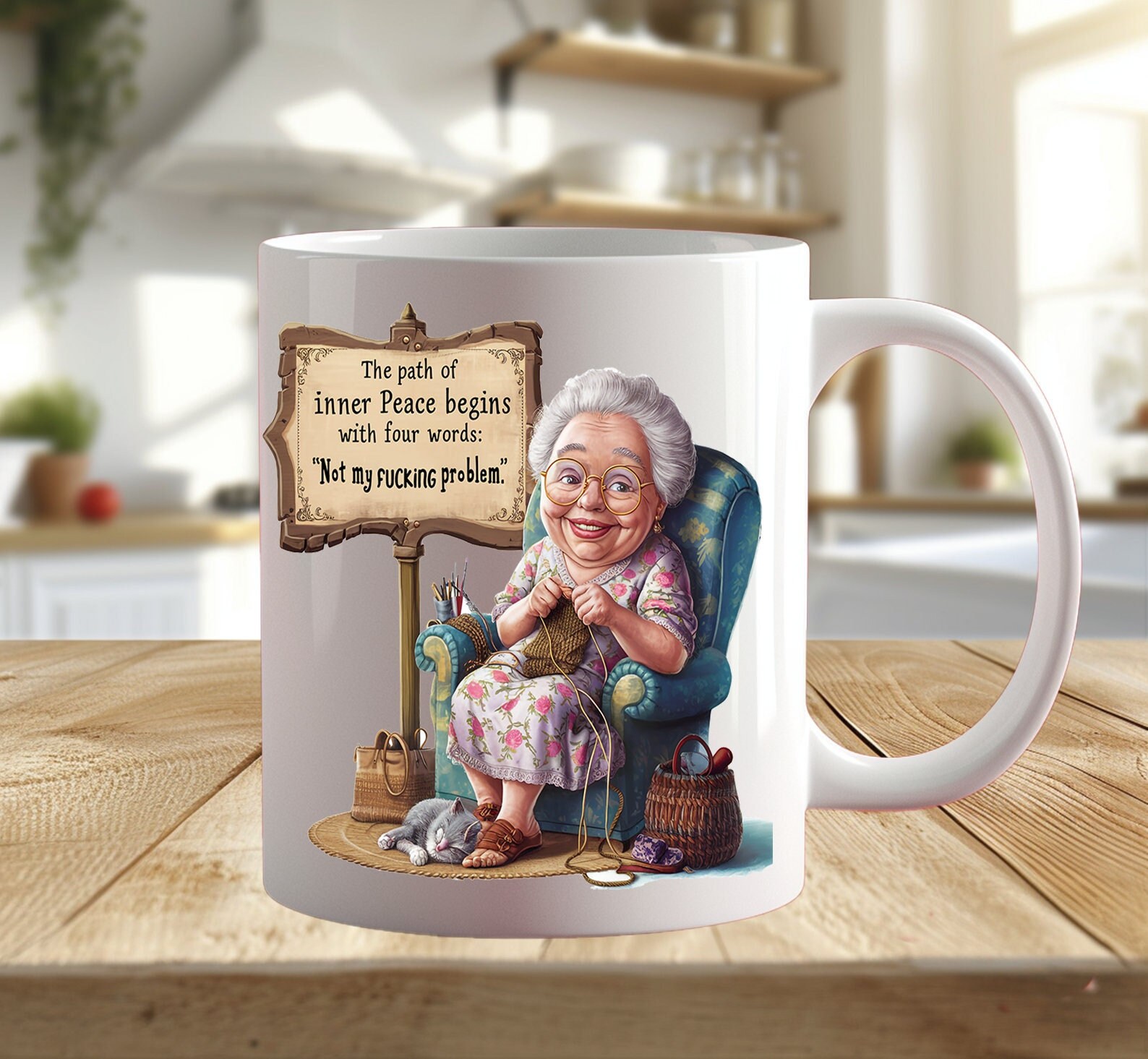 Granny Novelty Sublimation Designs - Funny Designs for Mugs Rude Adult ...