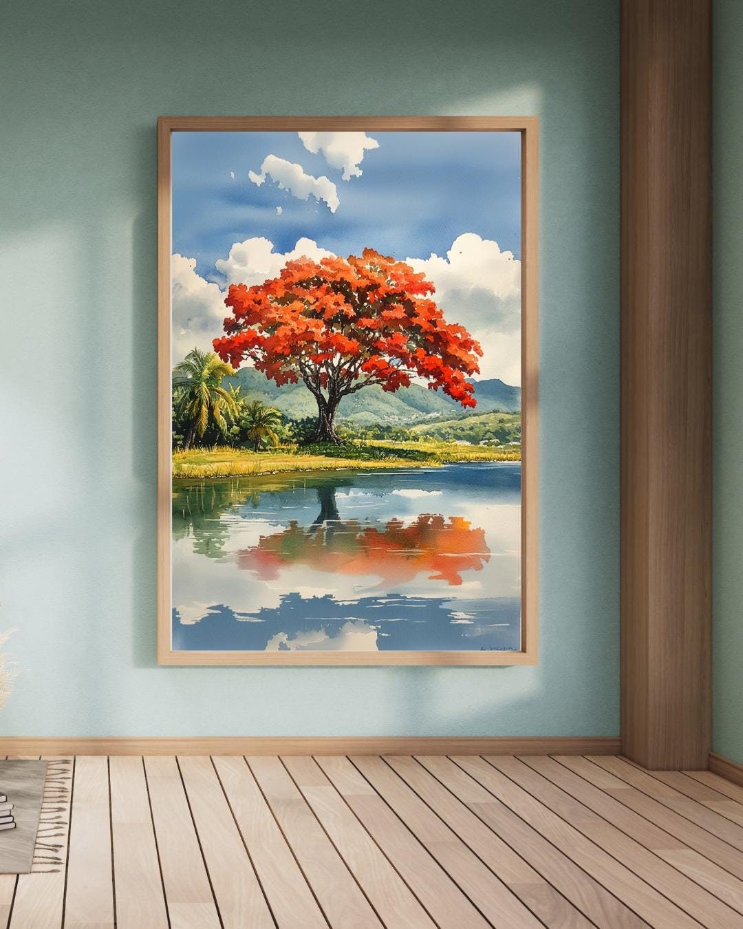 Puerto Rico Wall Art, Puerto Rico Painting, Puerto Rico Gift, Boricua ...