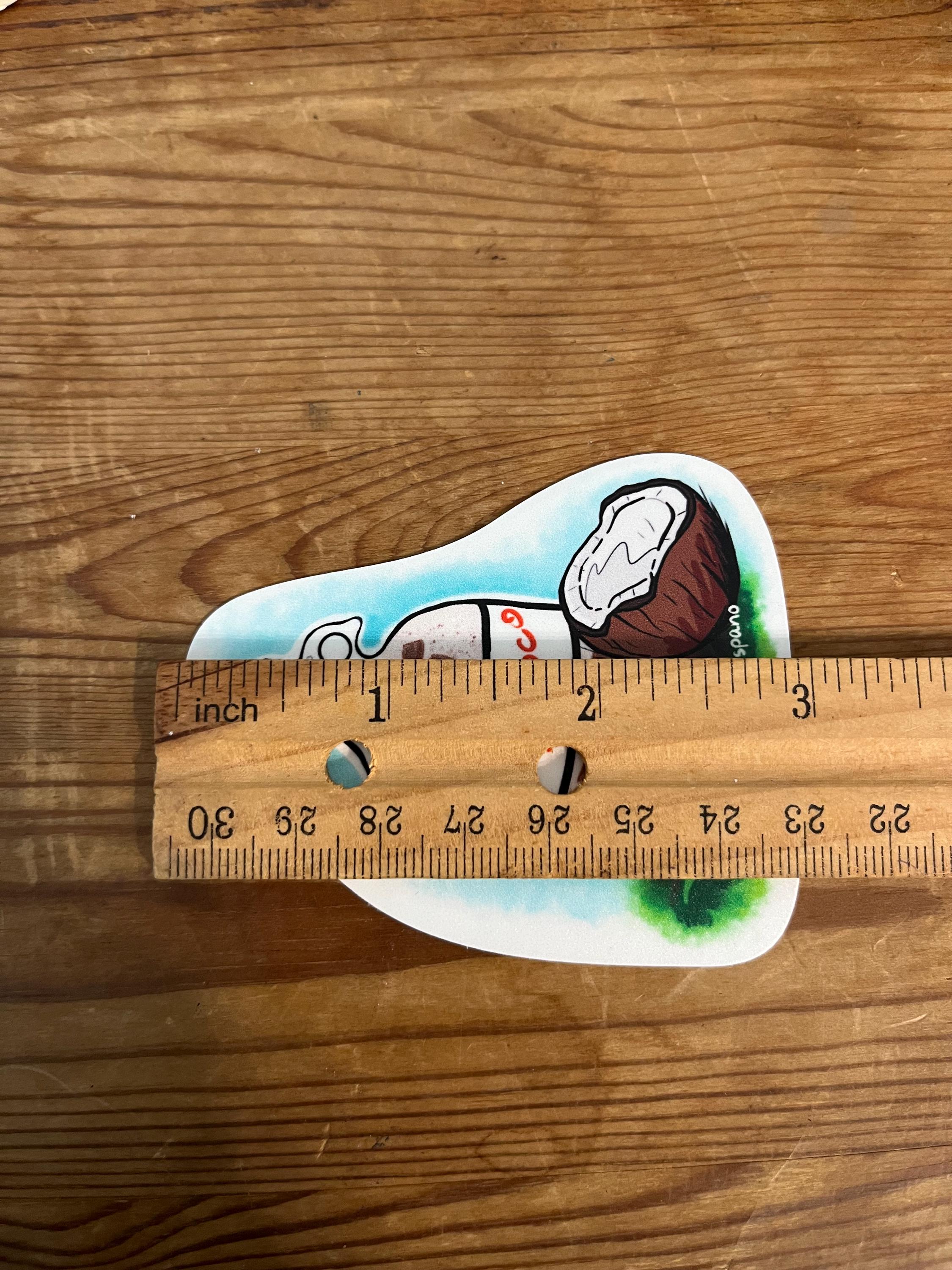 Puerto Rico Stickers| Pitorro De Coco Sticker| Waterproof Stickers ...