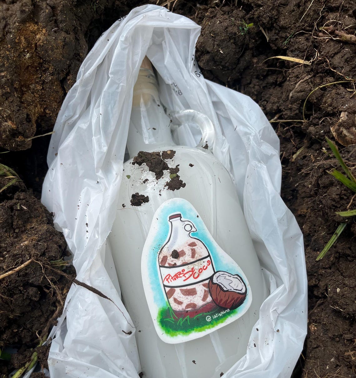 Puerto Rico Stickers| Pitorro De Coco Sticker| Waterproof Stickers ...