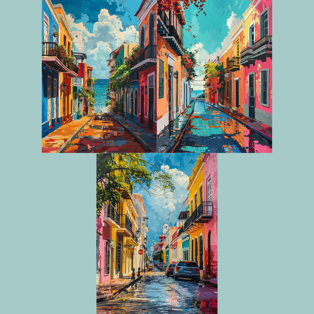 Puerto Rico Wall Art, Puerto Rico Print, Wall Art PDF, Puerto Rico Gift ...