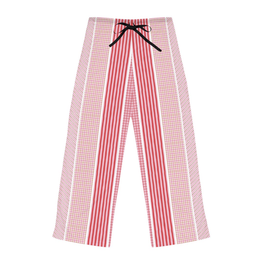 Red Striped Gingham Lounge Pants | Cozy Pajama Pants, Classic Checkered ...