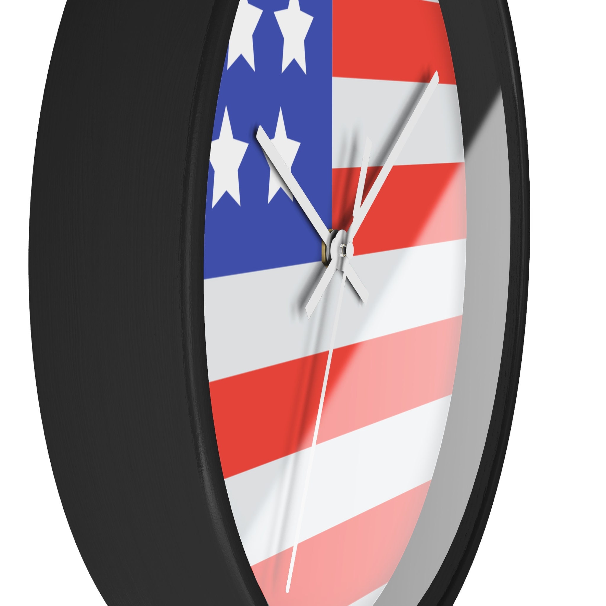 USA Flag, American Flag, Wall Clock - Etsy