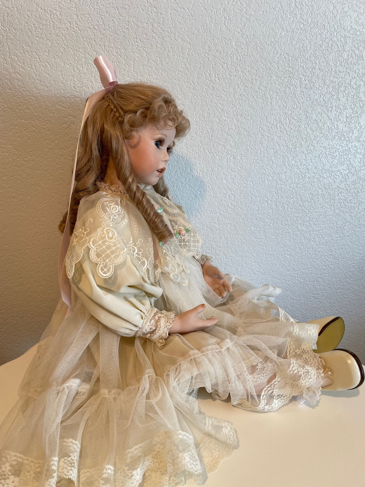 Handmade Porcelain Doll, Large Doll, Victorian Clothing - Etsy