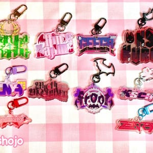 Vtuber Logo Keychains Vshojo Indie Hololive Holostars - Etsy