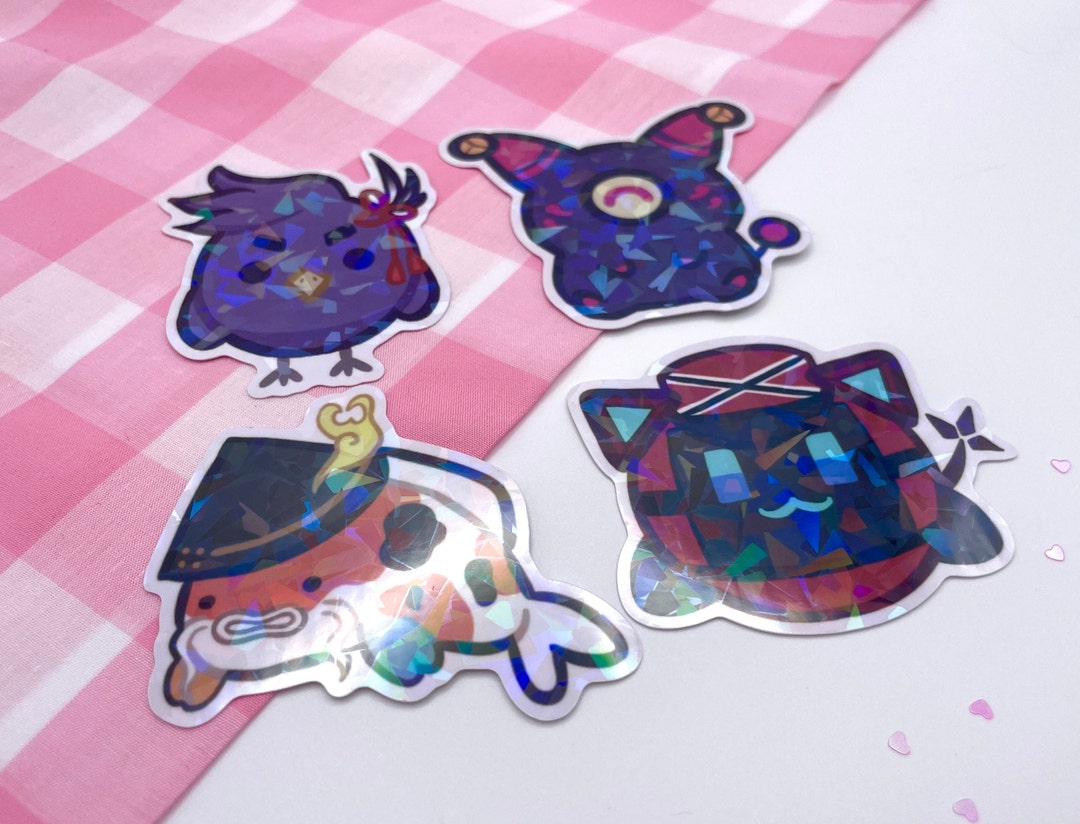 Tempus Vanguard Holostars Holographic Vinyl Stickers - Etsy