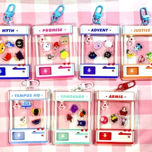 Vtuber Crane Machine Shaker Keychains Hololive Holostars - Etsy