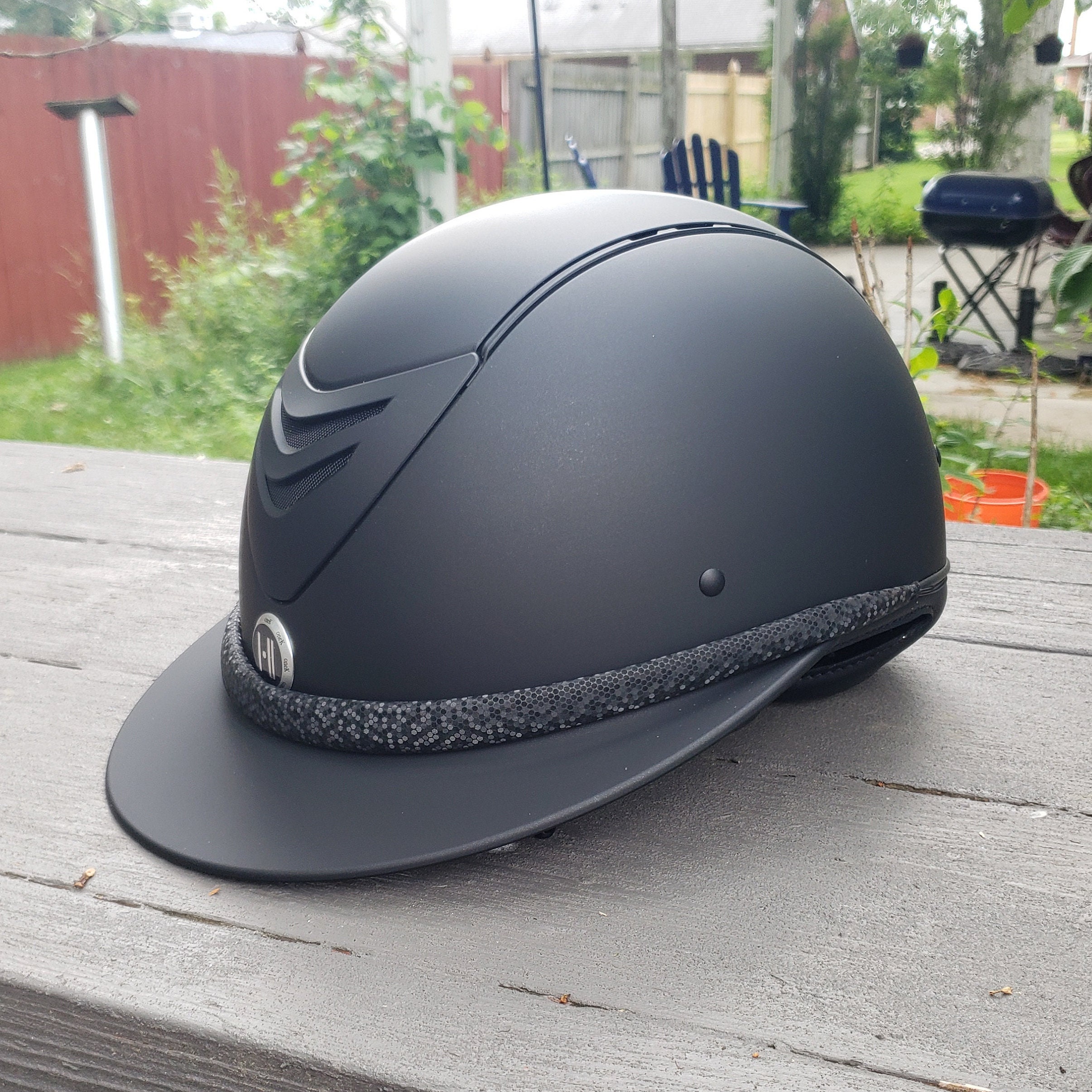 Black Pixel Premium Helmet Hat Band Bling Accessory for Equestrian ...