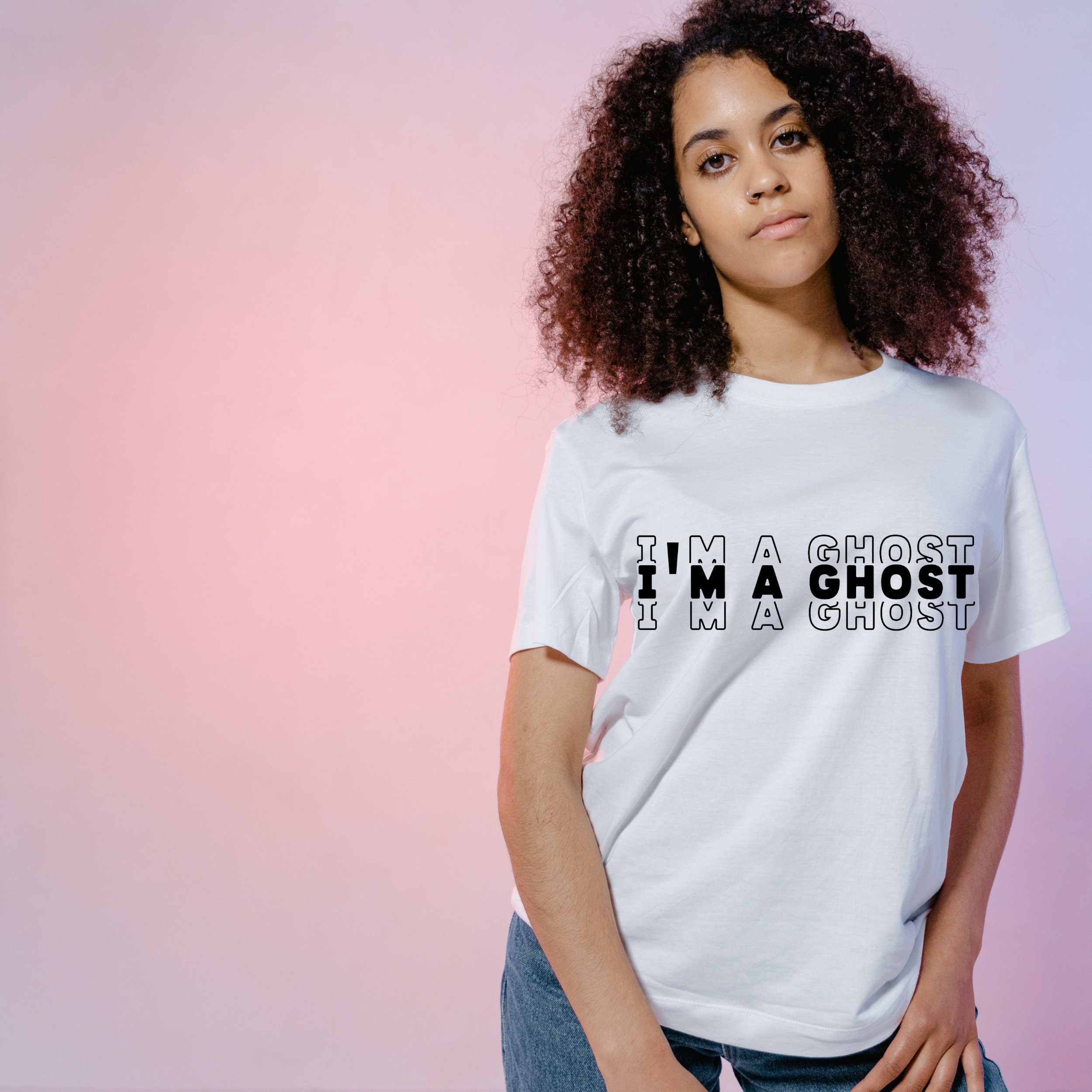 Halloween SVG File, I'm a Ghost SVG, Ghostly Design, Haunting File ...