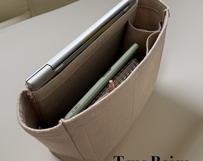 Extra Large Purse Organizer With Laptop Padded Compartment Bag ...