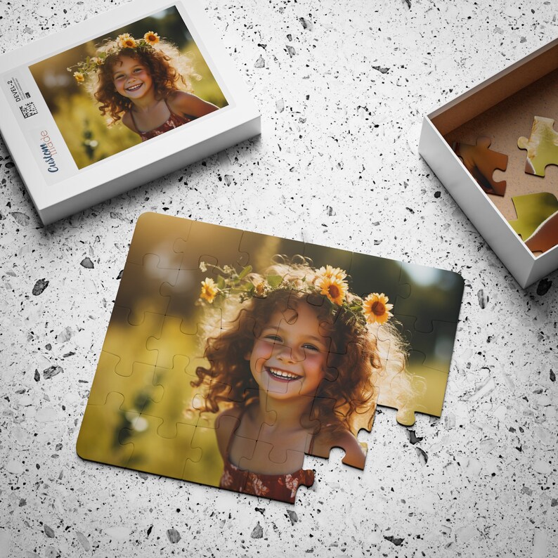 Personalized Kids Photo Puzzle 30 Pieces Custom Photo and - Etsy