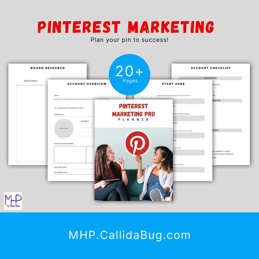 Ultimate Pinterest Planner for Strategic Pinning Success - Etsy