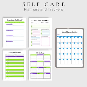 Empower Your Well-being: Ultimate Self-care Planner With Daily Rituals ...