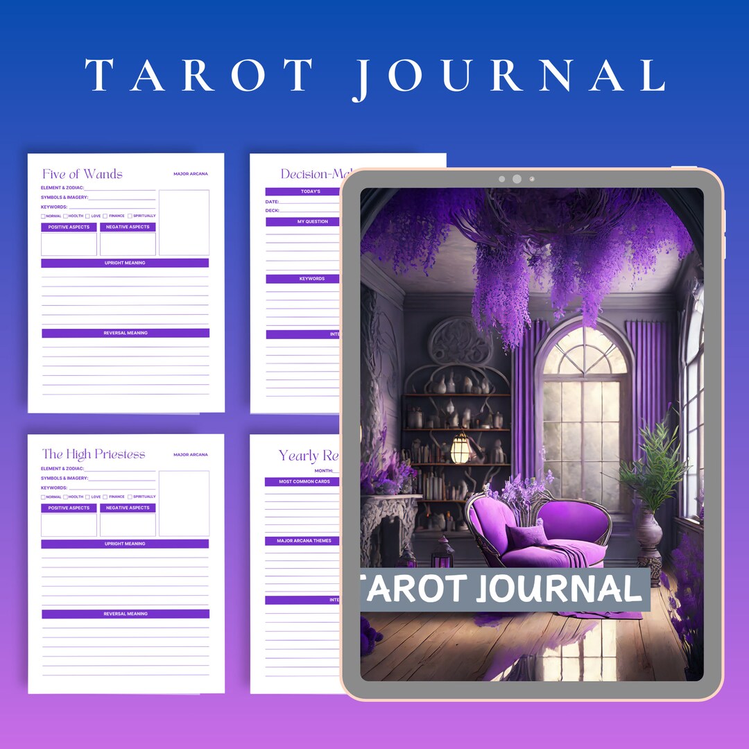 Ultimate Tarot Journal for Readings & Major Arcana Mastery Enhance Your ...
