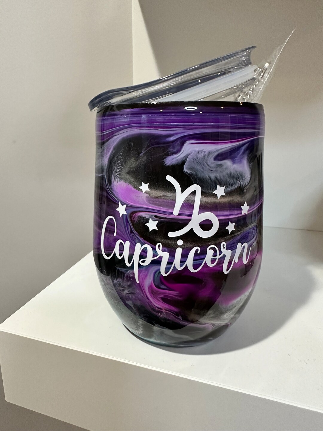 Capricorn Gifts Capricorn Wine Tumbler Gifts Handmade Gifts - Etsy