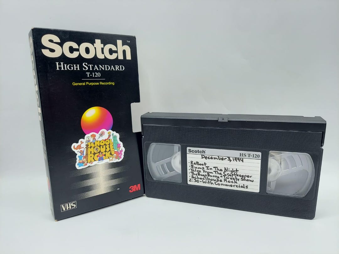 1994 ABC Saturday Morning Cartoons VHS Mixtape - Etsy