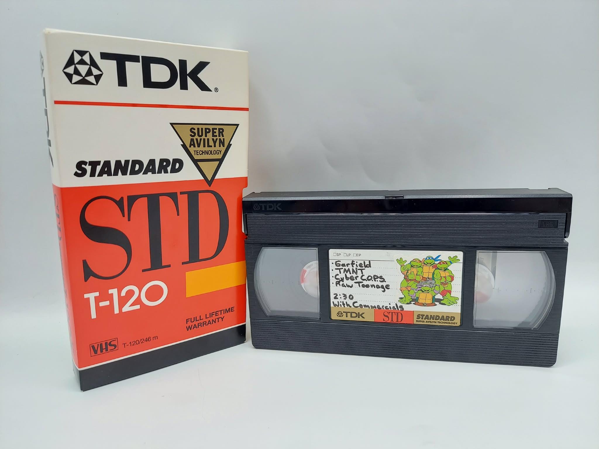 1992 CBS Saturday Morning Cartoons VHS Mixtape - Etsy
