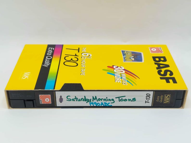 1990 ABC Saturday Morning Cartoons VHS Mixtape - Etsy UK