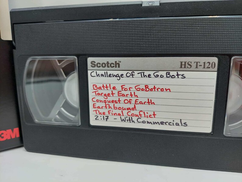 Challenge of the Gobots Cartoon VHS Mixtape - Etsy