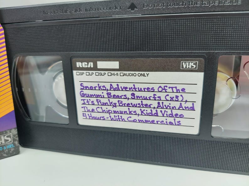 1986 NBC Saturday Morning Cartoons VHS Mixtape - Etsy