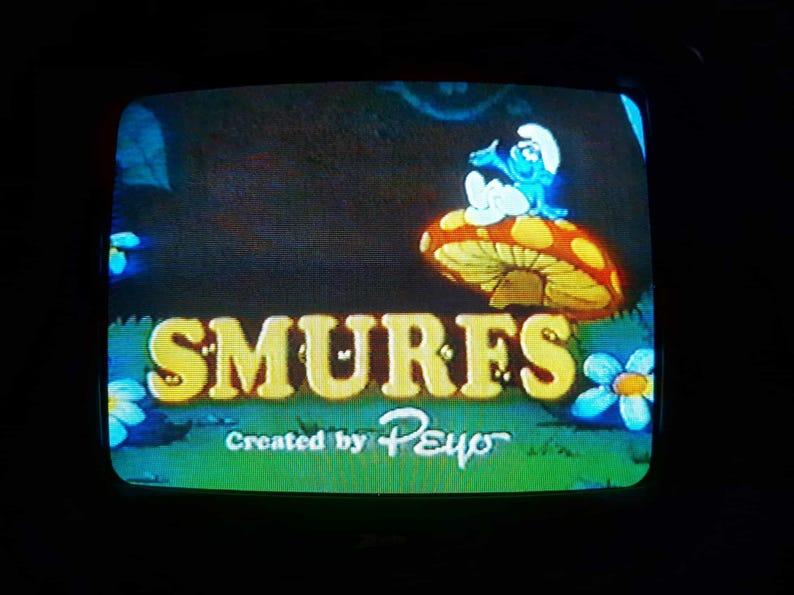 The Smurfs Cartoon VHS Mixtape - Etsy Canada