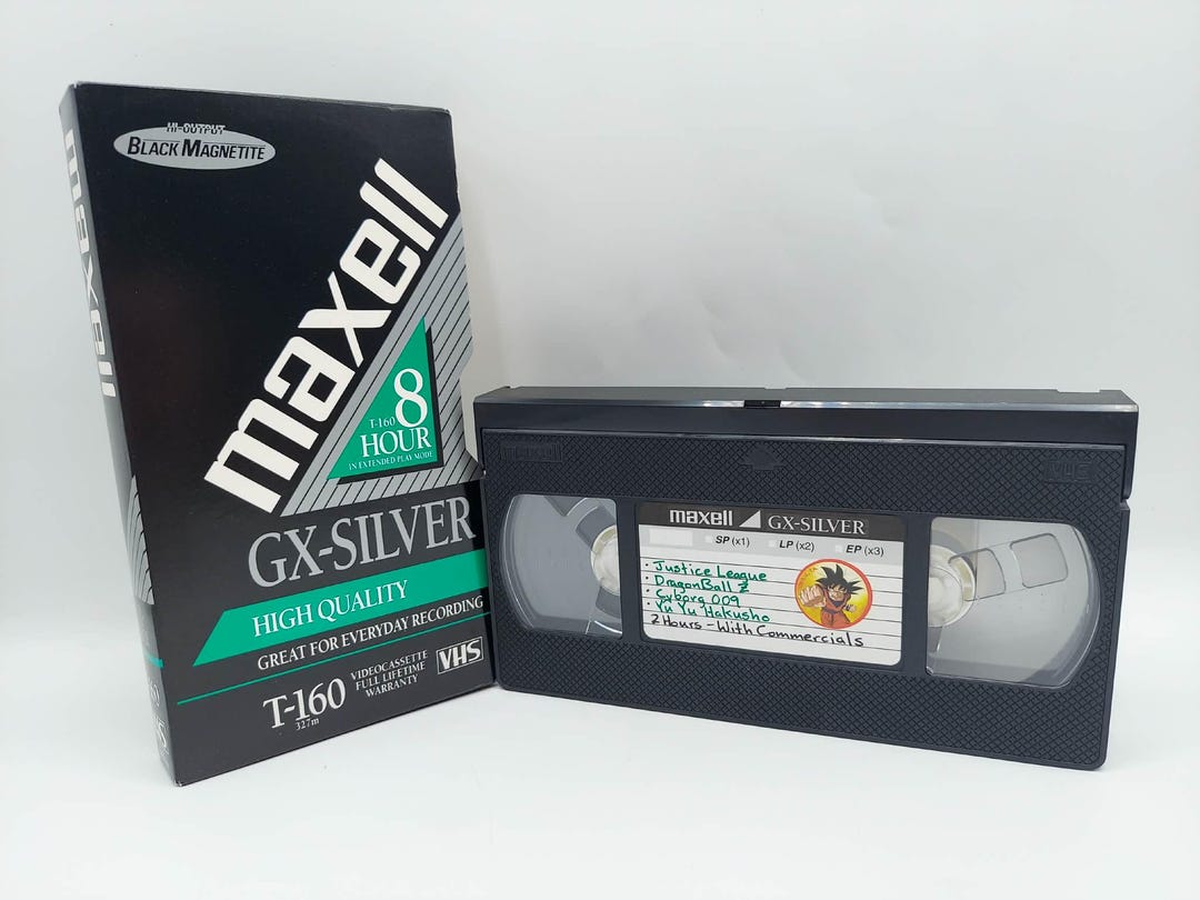 Toonami - August 1, 2003 VHS Mixtape - Etsy