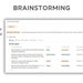 Notion Template | Notion Dashboard | Brainstorming | Brainstorm ...