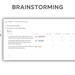 Notion Template | Notion Dashboard | Brainstorming | Brainstorm ...