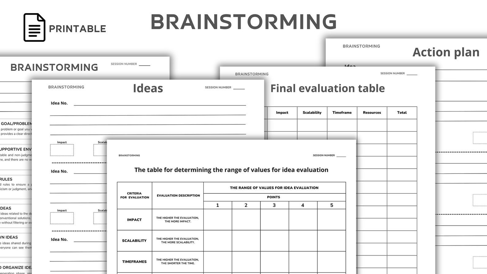 Notion Template | Notion Dashboard | Brainstorming | Brainstorm ...