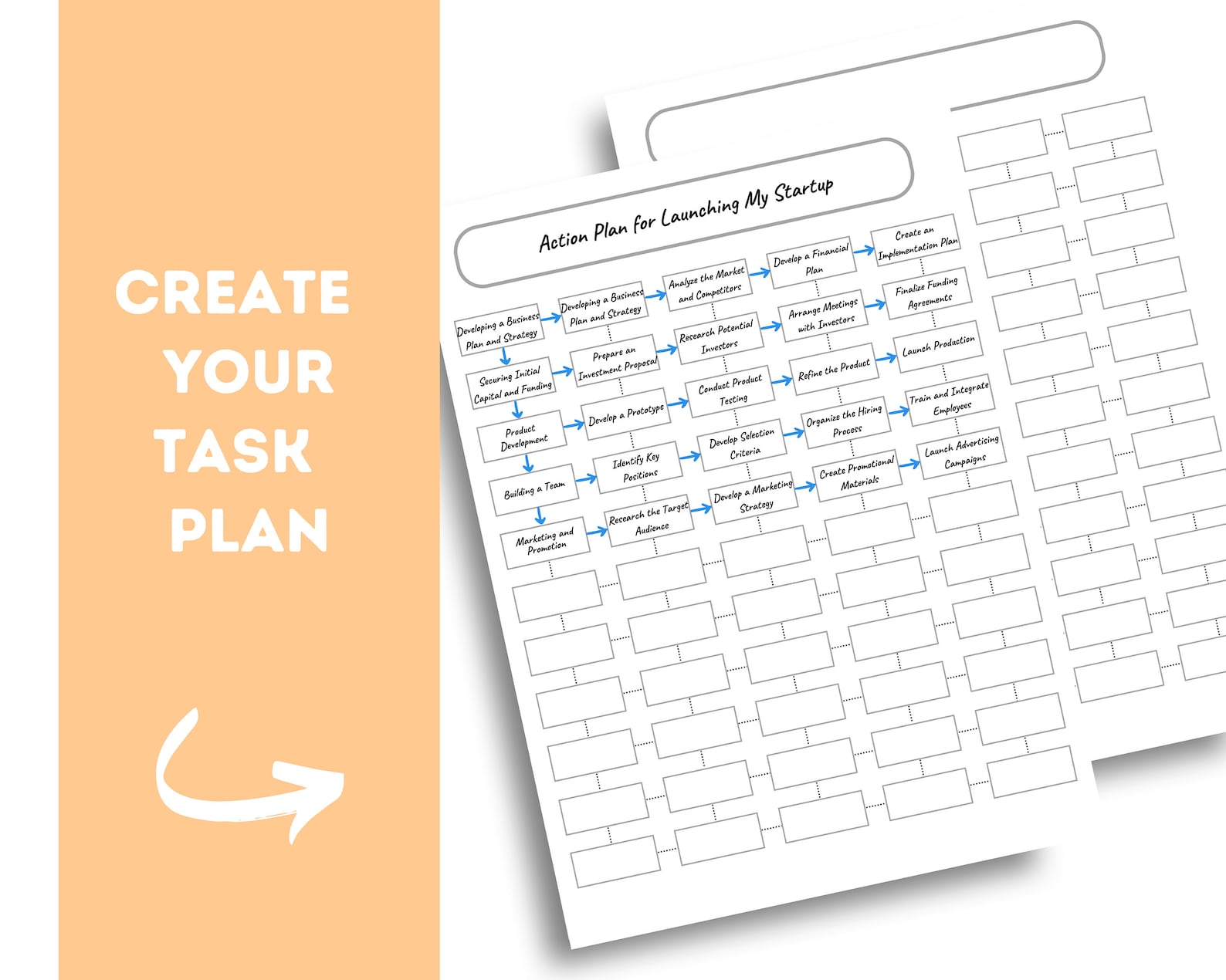 Printable Templates | Task Plan | Action Plan | Mind Map ...