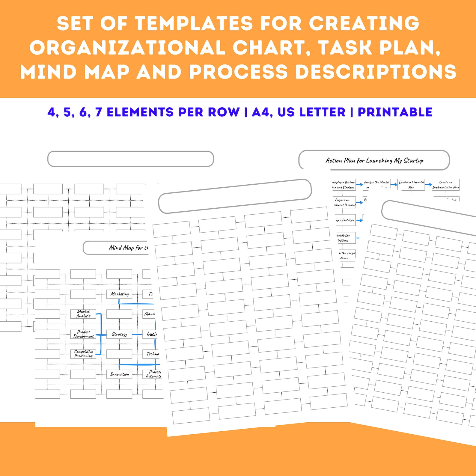 Printable Templates | Task Plan | Action Plan | Mind Map ...