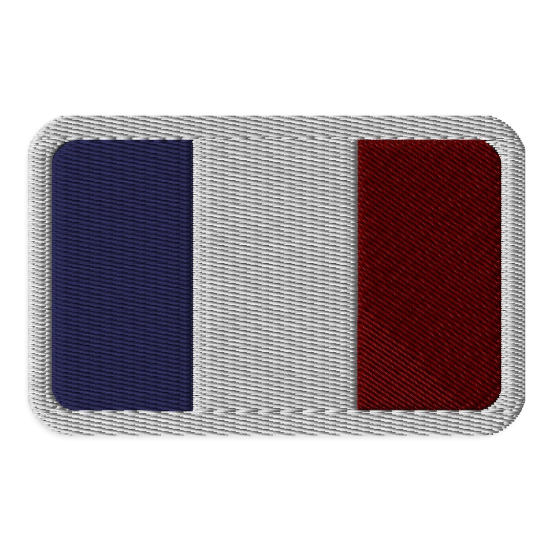 French Flag Patch - Etsy