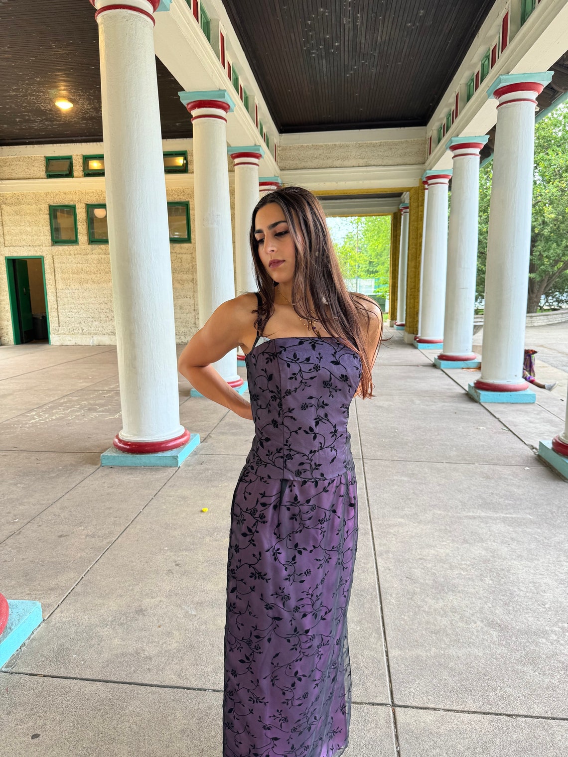 Purple Gothic Two Piece Set - Etsy
