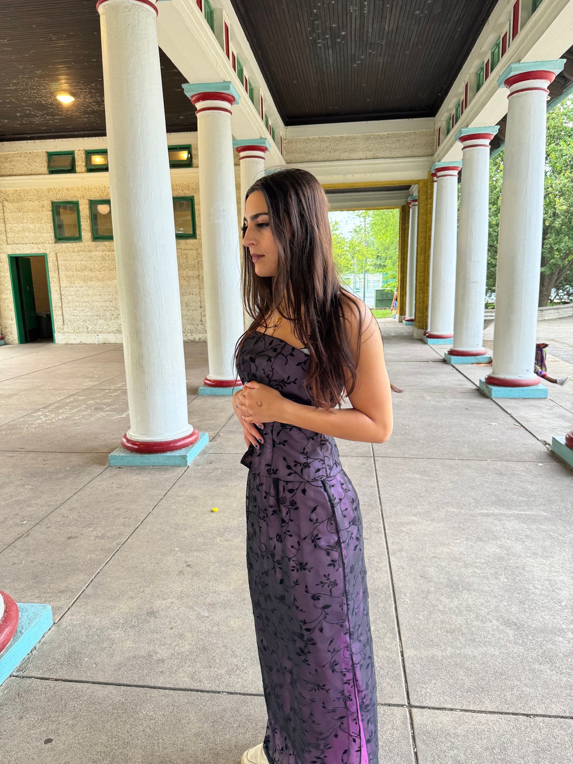 Purple Gothic Two Piece Set - Etsy