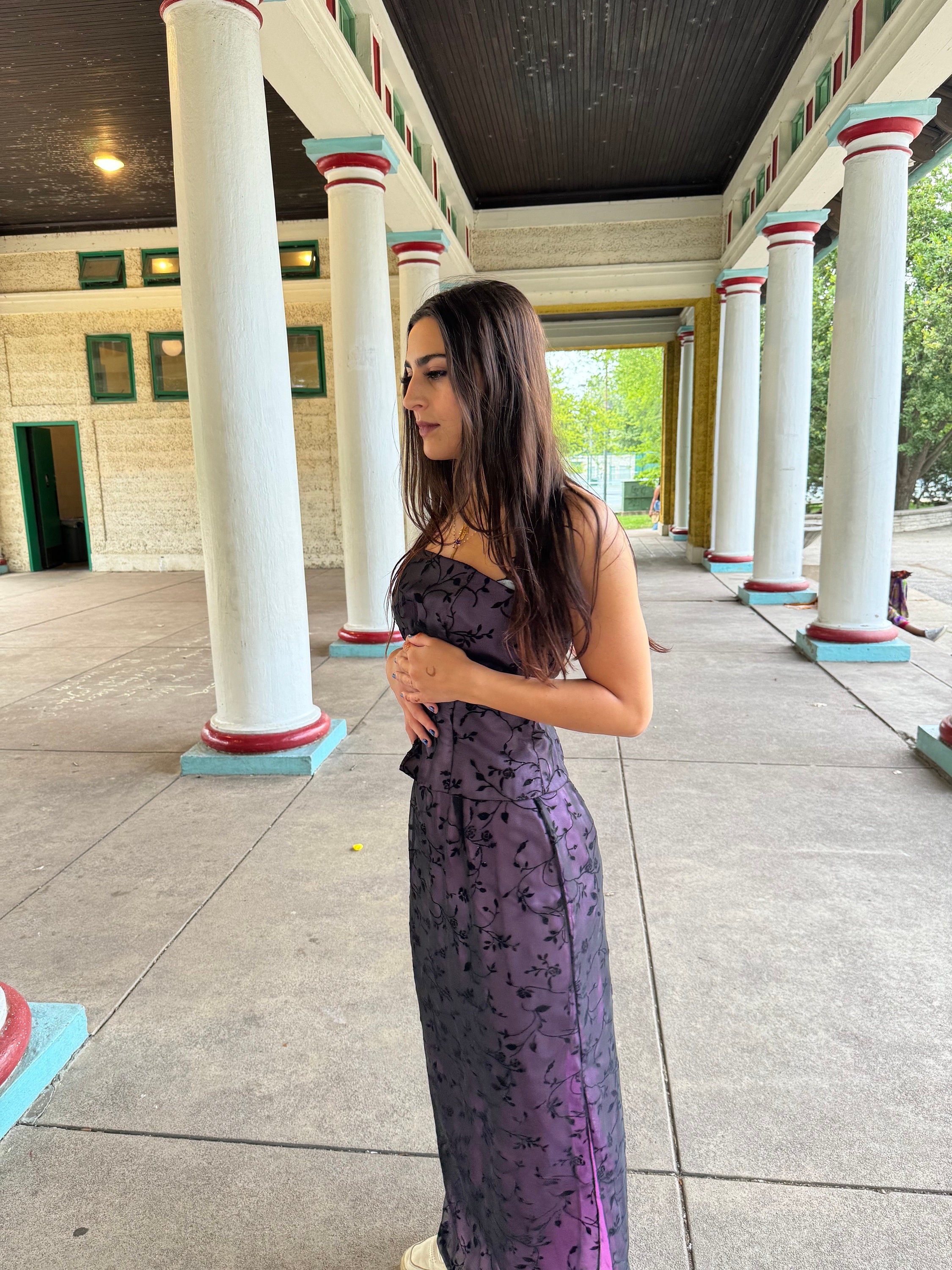 Purple Gothic Two Piece Set - Etsy