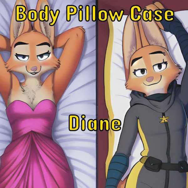 Furry Dakimakura Fox - Etsy