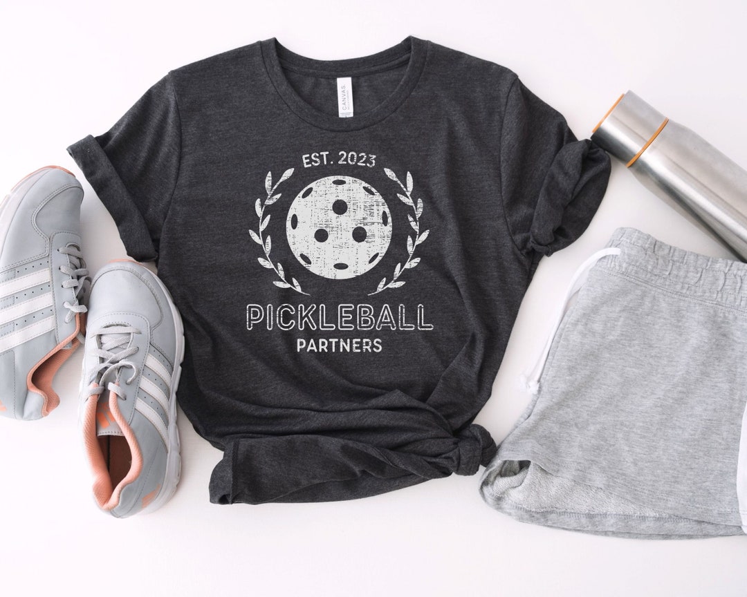 Pickleball Partner Matching T Shirts L Gift for Pickle Ball Partners L ...