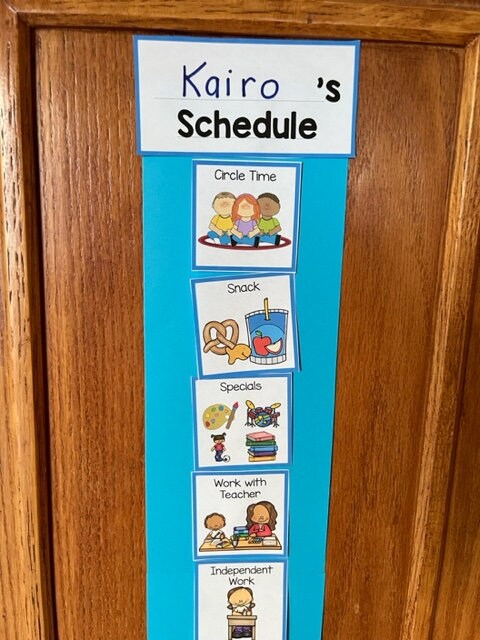 Visual Schedules for Special Education - Etsy