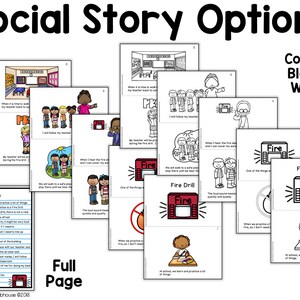 School Fire Drill Social Story | Digital Download | Social Story ...