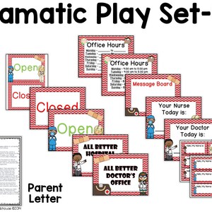 Dramatic Play Doctor's Office - Etsy