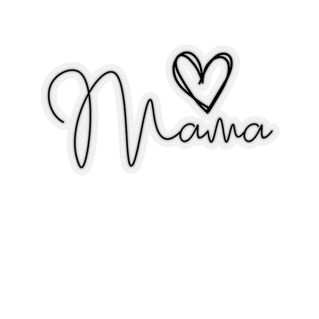 Cursive Mama Stickers - Etsy