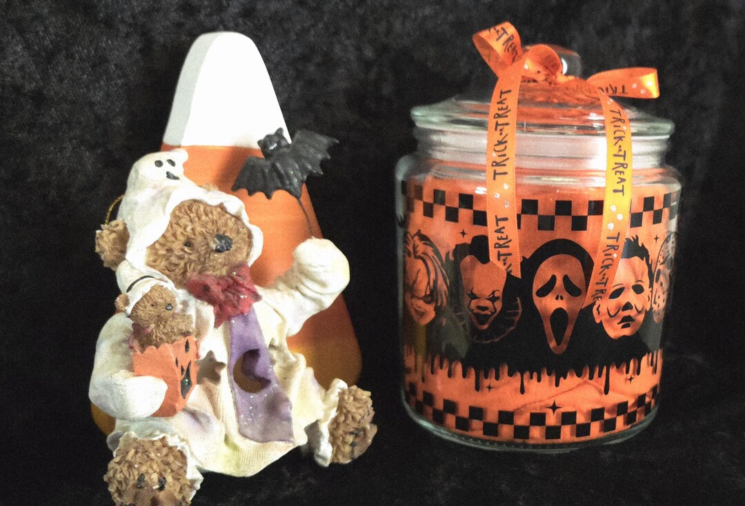 Horror Movie Candy Jar: Chucky, Scream, Friday the 13th - Etsy