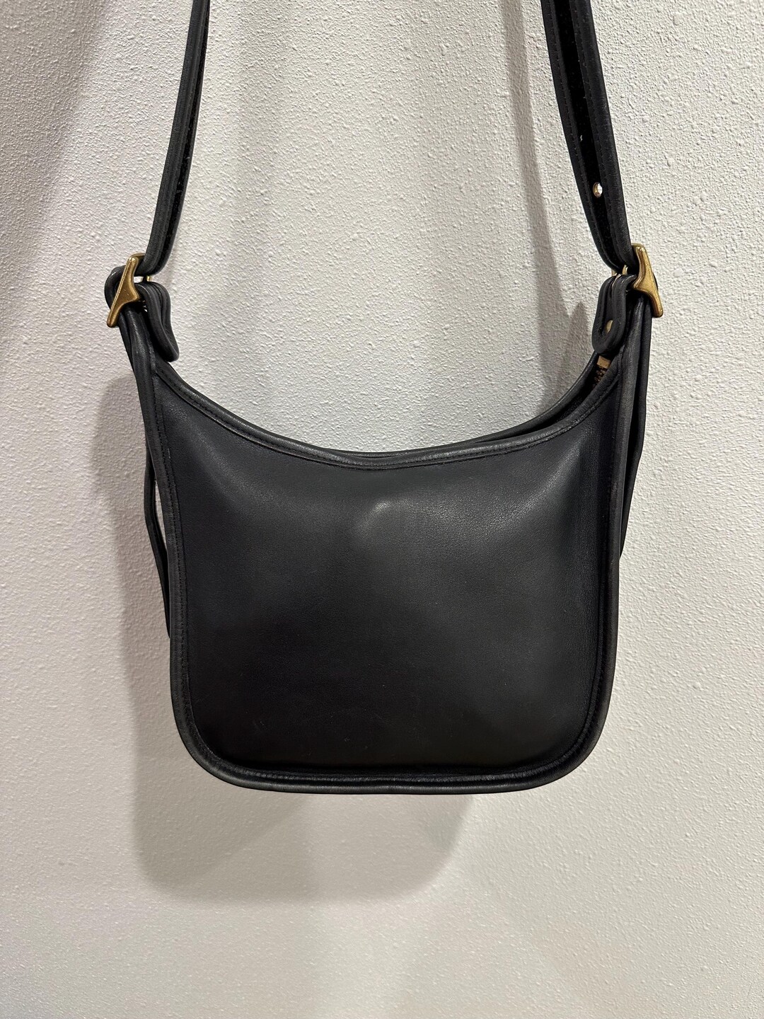 Vintage Coach Black Janice 9950 Shoulder Bag - Etsy