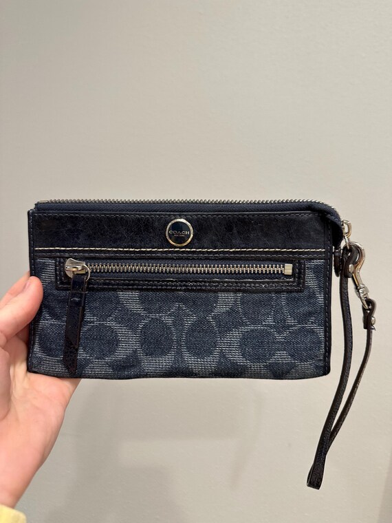 Coach denim wallet - Gem