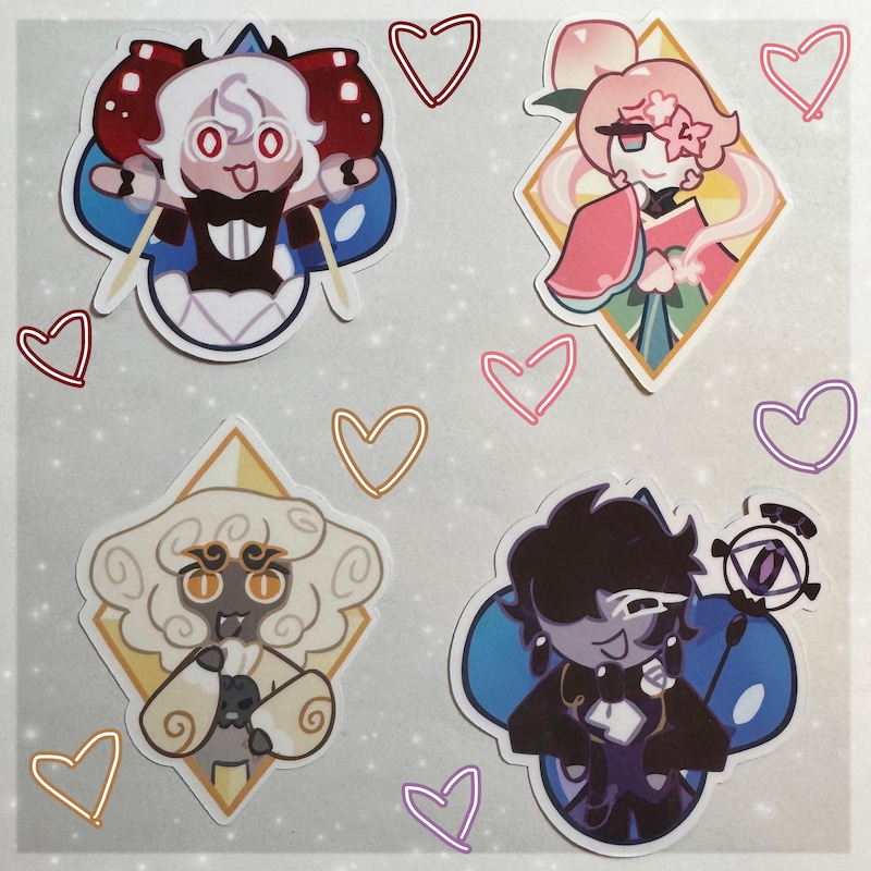 Cookie Run Kingdoms Stickers - Etsy