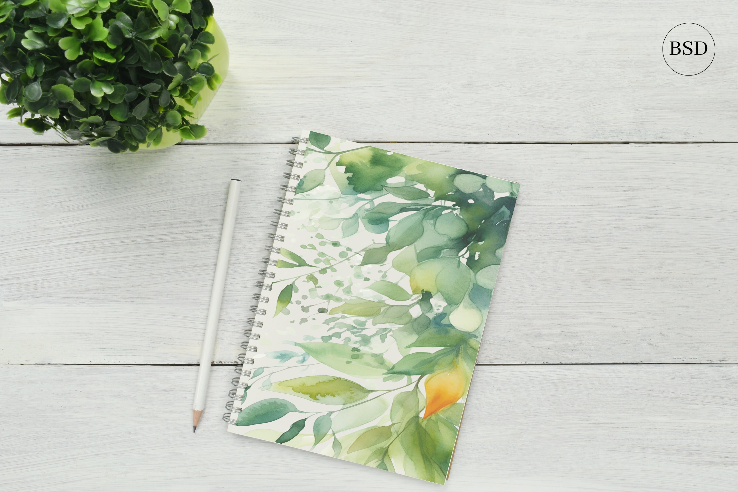 20 Foliage Watercolor Frames and Borders Botanical Greenery - Etsy