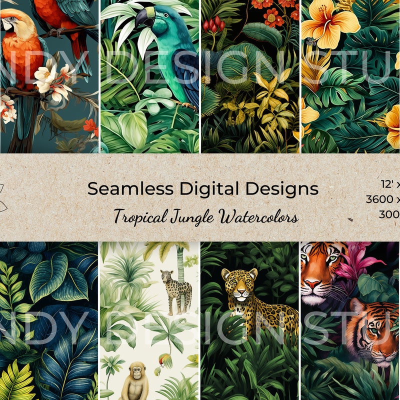 Tropical Scrapbook - Etsy